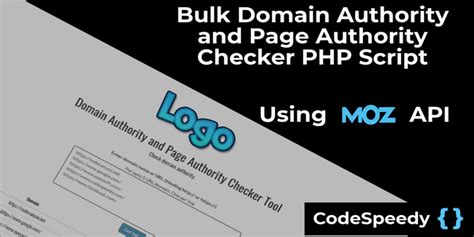 Bulk Domain Authority Checker Php Script Codespeedy