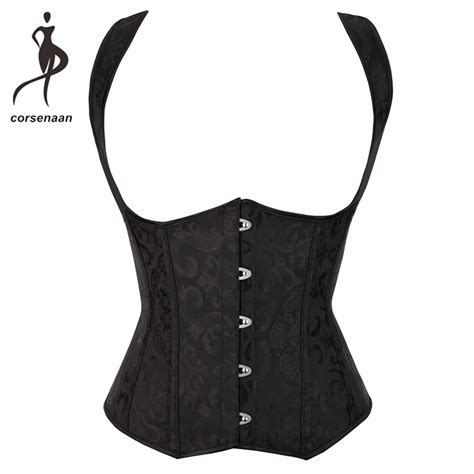 Personality Straps Open Bust Corset Underbust Waist Cincher Shaper