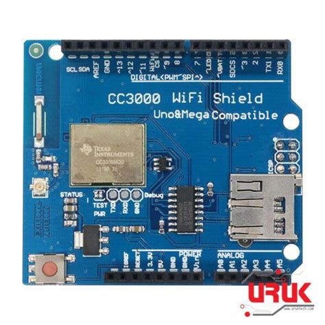 CC WiFi Shield For Arduino UrukTech