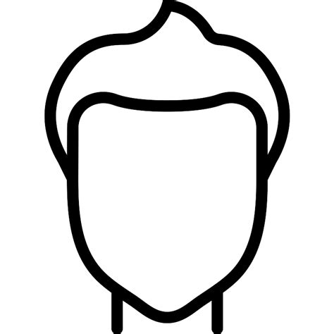 Man Hair Head Vector Svg Icon Svg Repo
