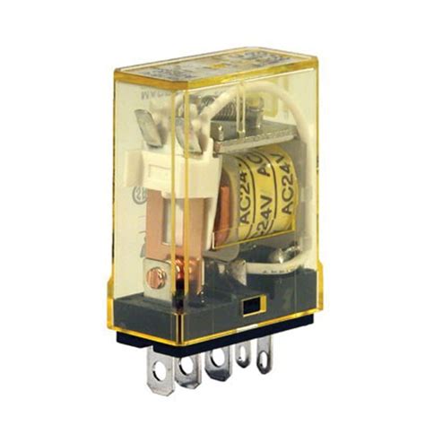 Idec Rh B Ulcdc V Pole Spdt Compact Power Relay With Indicator And Check Button Volt Dc