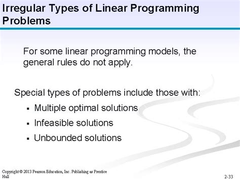 Linear Programming Model Formulation And Graphical Solution Chapter
