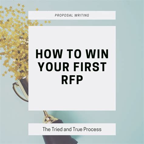 How To Win Your First Rfp Utley Strategies