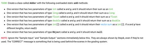 Solved Task Create A Class Called Adder With The Following