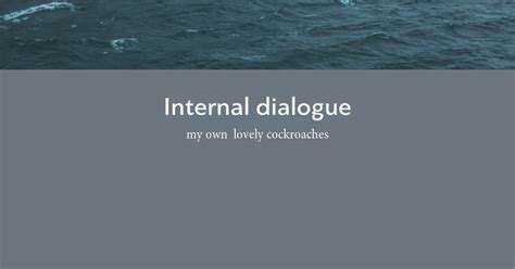 Internal Dialogue · Stampsy