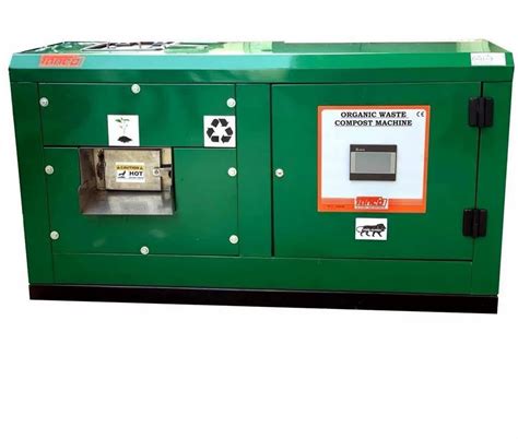 Mild Steel Organic Food Waste Converter Machine High Quality 3 Hp At