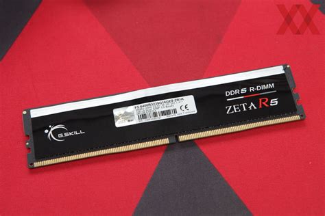 G Skill Zeta R5 модули Ddr5 R Dimm на 6 800 Mt S для Xeon Cpu обновление Hardwareluxx Russia