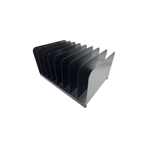 Free Shipping Huron Organizer Vertical 8 Slot Black Steel Walmart