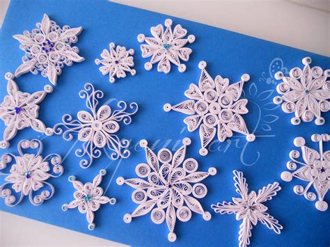 Ayani Art Quilled Snowflakes