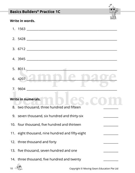 Basics Builders Mathematics Step By Step Practice For Third Grade Grade 3 Primary 3 Book 2