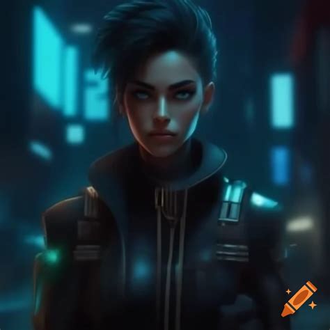 Close Up Face Shot In Cyberpunk Style On Craiyon