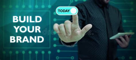 Handwriting Text Build Your Brand Concept Meaning Make A Commercial