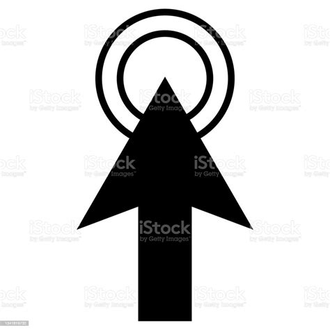 Cursor Pointer Mouse Cursor Arrow Pointer Click Symbol Computer Mouse Pictogram Stock