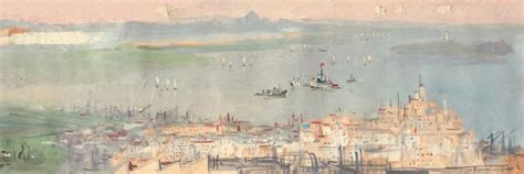 吴冠中画长江，气势纵横万里！三峡