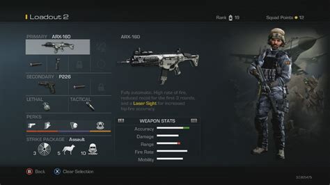 Arx 160 Assault Rifle Weapon Guide Call Of Duty Ghosts Best Soldier