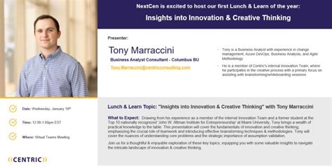 Innovation Creativethinking Entrepreneurship Publicspeaking Anthony M