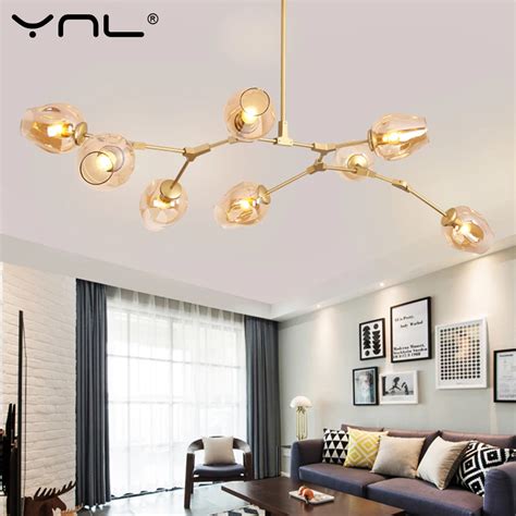 مصباح سقف Led زجاجي معلق ، تصميم حديث ، إضاءة داخلية ، إضاءة سقف زخرفية