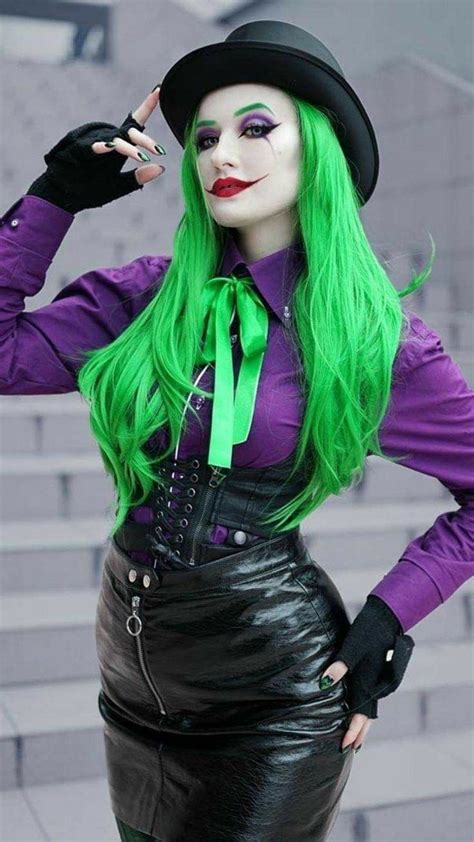 Poison Ivy Halloween Costume Diy Halloween Costumes For Girls Joker