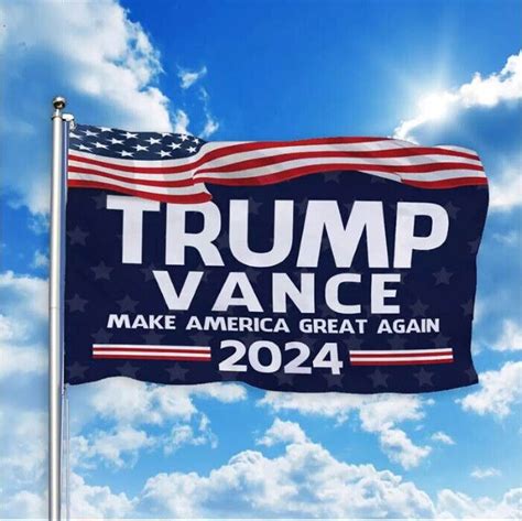 Trump Vance 2024 Flag 3×5 Ft Make America Great Again Flag 3x5 Maga