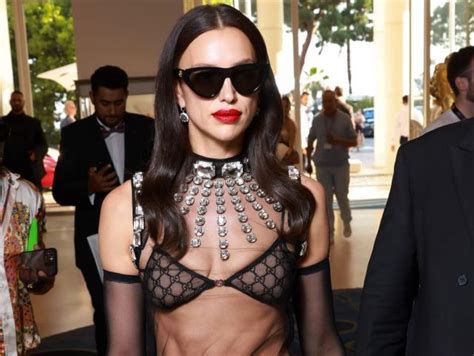 Irina Shayk Attended A Party At The Cannes Film Festival While Wearing