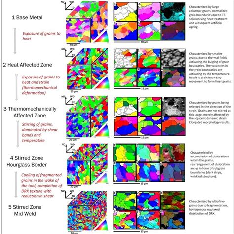 3d Constructed Ebsd Patterns For Different Regions Of The Weld 3d Download Scientific Diagram