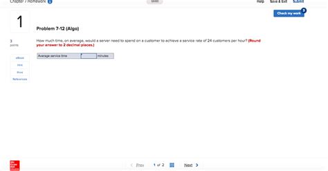 Solved Chapter 7 Homework I Saved Help Save And Exit Submit