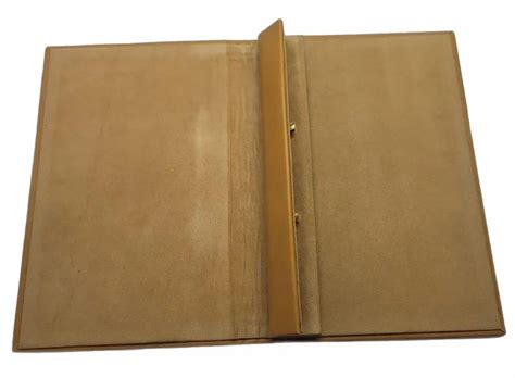 Yellow Leather Menu Folder For Restaurent Paper Size A5 At Rs 290