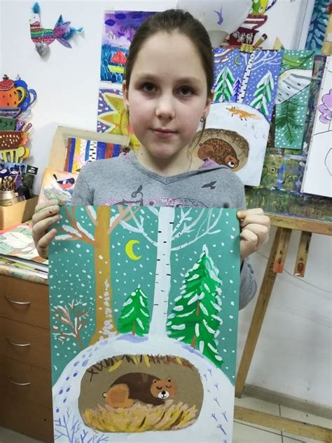 Альбомы Рисование детям ИЗОстудия Просвещения 46к1 ВКонтакте Thème Hiver Dessin Gratuit