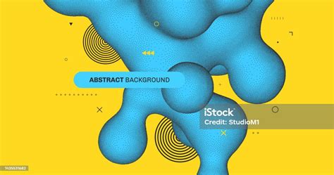 도트워크 스타일의 추상적인 3차원 컴포지션 포인리즘 그래픽 도트 스티플 디자인 동적 효과를 가진 3d 벡터 일러스트레이션 배너 전단지 포스터 커버 또는 브로셔용 템플릿입니다