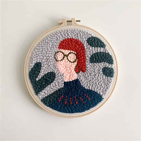 Diy 키트 펀치니들 키트 아티스트 솜씨당