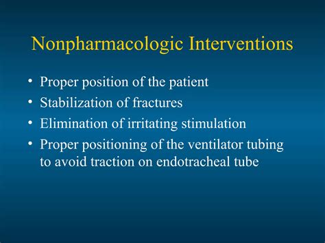 Sedation Analgesia In Icu Ppt