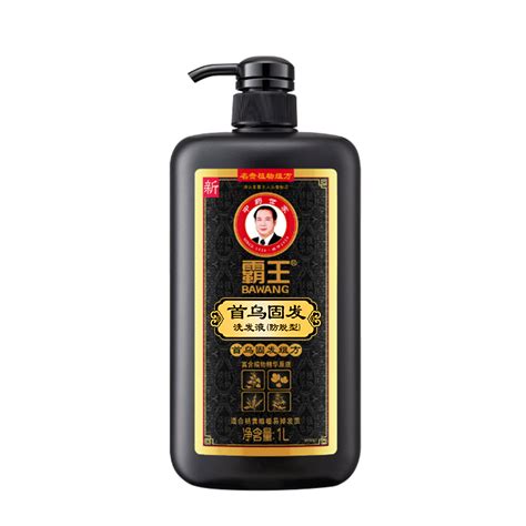 霸王防脱型洗发水何首乌固发护发亮泽蓬松黑芝麻洗发露去油洗头膏虎窝淘