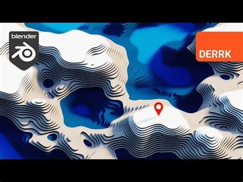 Build A Stylized Topographic Landscape In Blender YouTube Blender Tutorial Blender