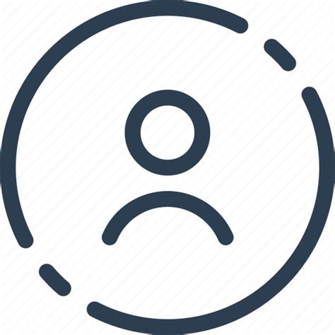 Account Avatar Circle Profile Ui User Web Icon