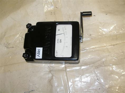 Megmet 500v Měřič Izolačních Odporů Aukro