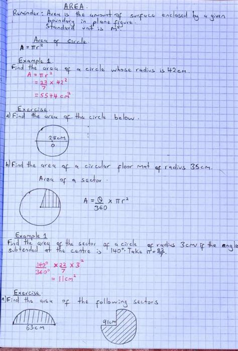 Grade 8 Mathematics Term 2 Notes 16630