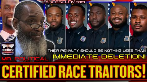 Certified Race Traitors Whose Penalty Should Be Immediate Deletion
