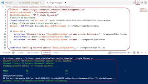 How To Create And Delete Sharepoint Document Library Using Powershell