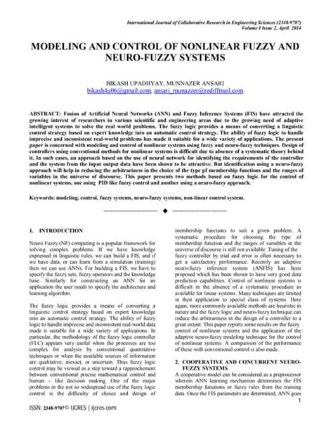 Neuro Fuzzy Hybrid System Presentationpptx