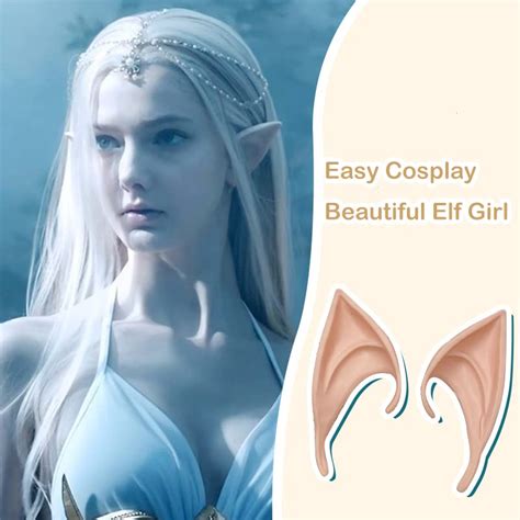 Cooljoy Cosplay Fairy Pixie Elf Ears Accessories Halloween Party Anime Party Costume