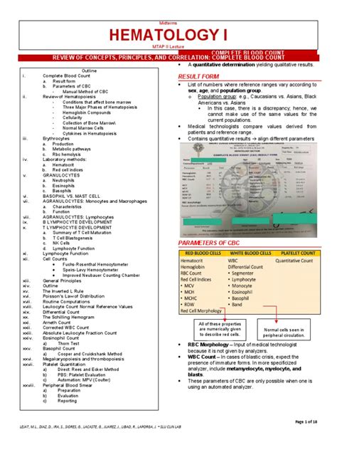 Hematology 1 Pdf