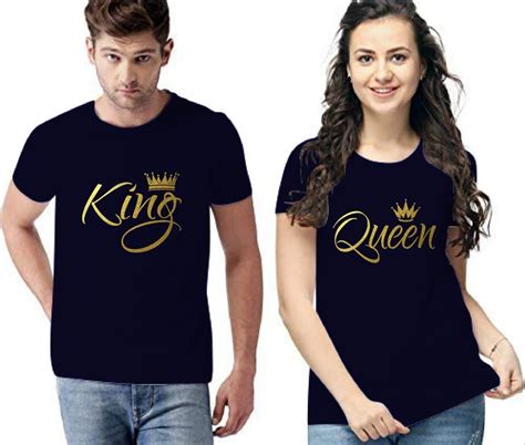 Unisex Half Sleeve 180 Gsm Cotton Round Neck Couple T Shirt Casual