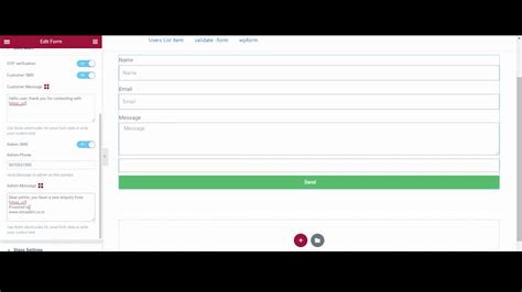 How To Add Sms Alert In Elementor Forms With Otp Vatification