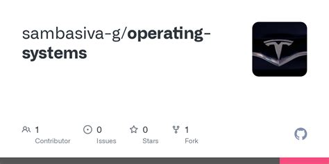 Github Sambasiva Goperating Systems