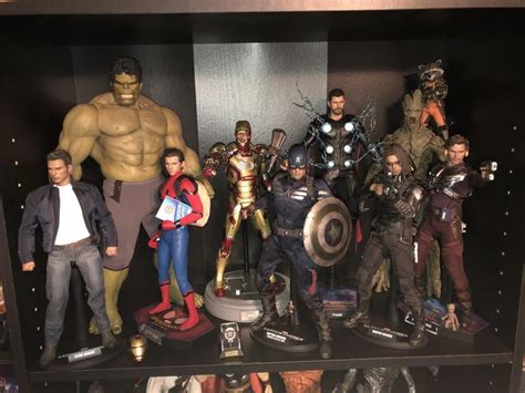 MCU Hot Toys Marvel Legends Action Figures Babes Game Room Phone Wallpaper For Men