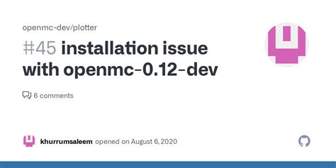 Installation Issue With Openmc 0 12 Dev Issue 45 Openmc Dev