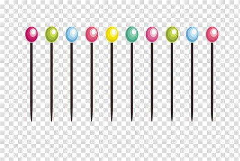 Sewing Pins Clip Art