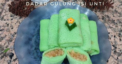 Resep Dadar Gulung Isi Unti Oleh Dewi Kumala Cookpad