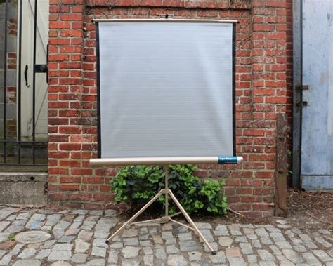 Vintage 1950s Portable Movie Projector Screen Zayre