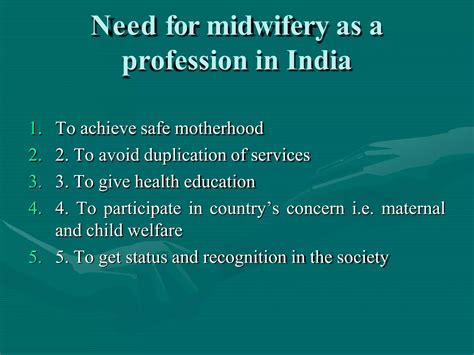 Introduction To Midwifery Obstetrical Nursing Pptx Pregnancy